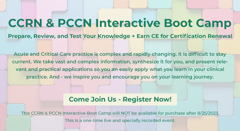 Cardiovascular & Critical Care Education and Online Certification Review